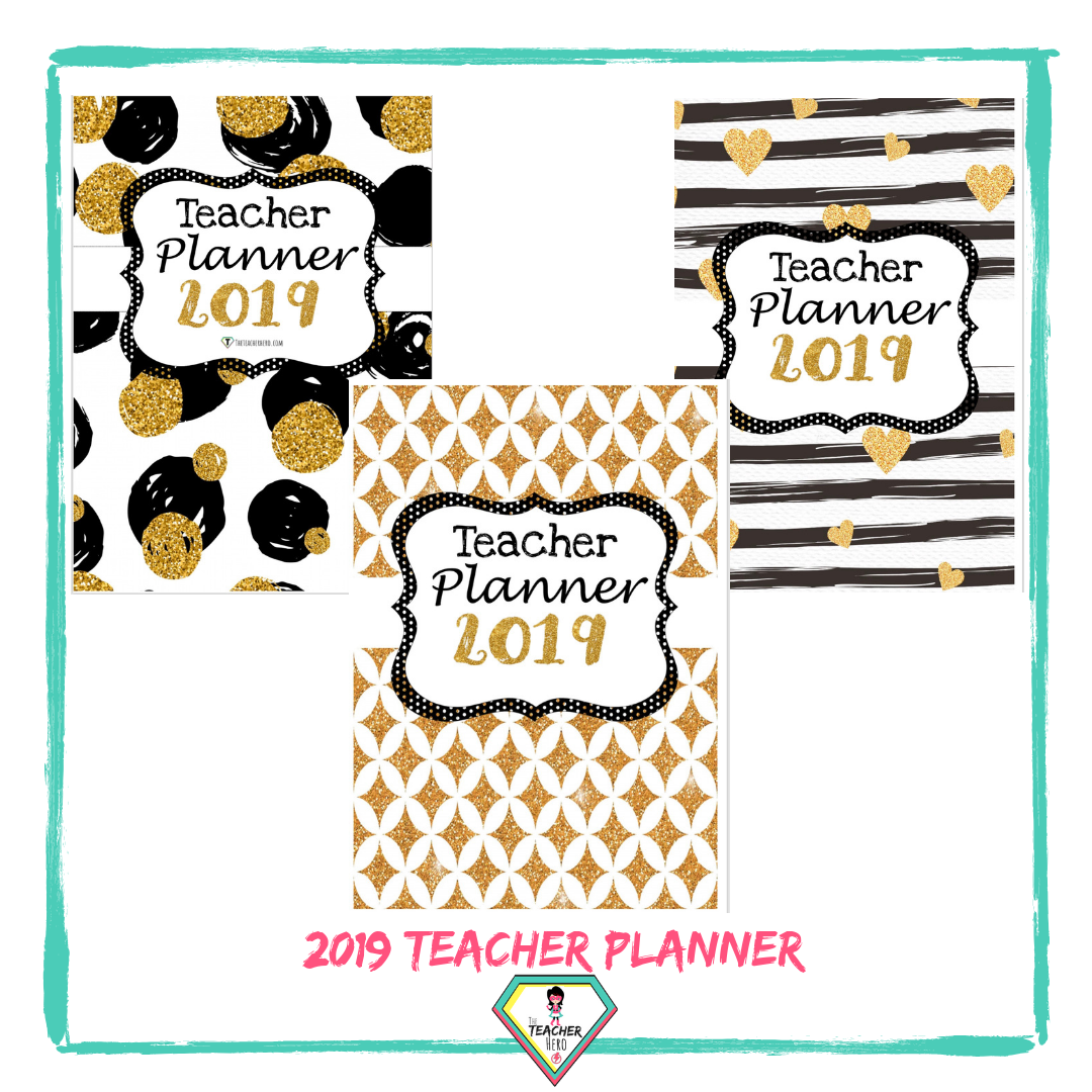 2020 Teacher Diary Planner - The Teacher Hero digital and ready to print
