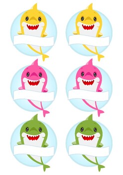 Baby Shark Door Display - The Teacher Hero