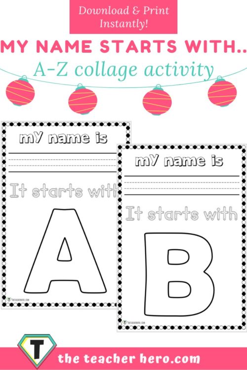 my name starts with .. - The Teacher Hero
