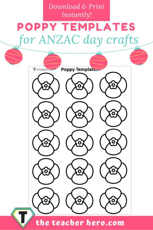Poppy Templates - The Teacher Hero