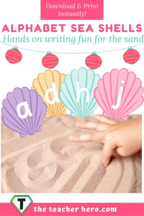 Alphabet Seashells - The Teacher Hero